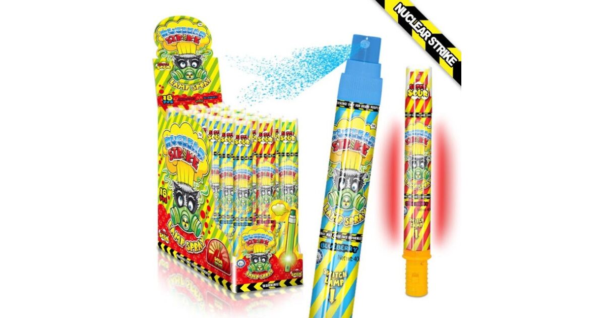 Nuclear Strike Lamp Spray savanyú cukorka spray 40ml | Pepita.hu