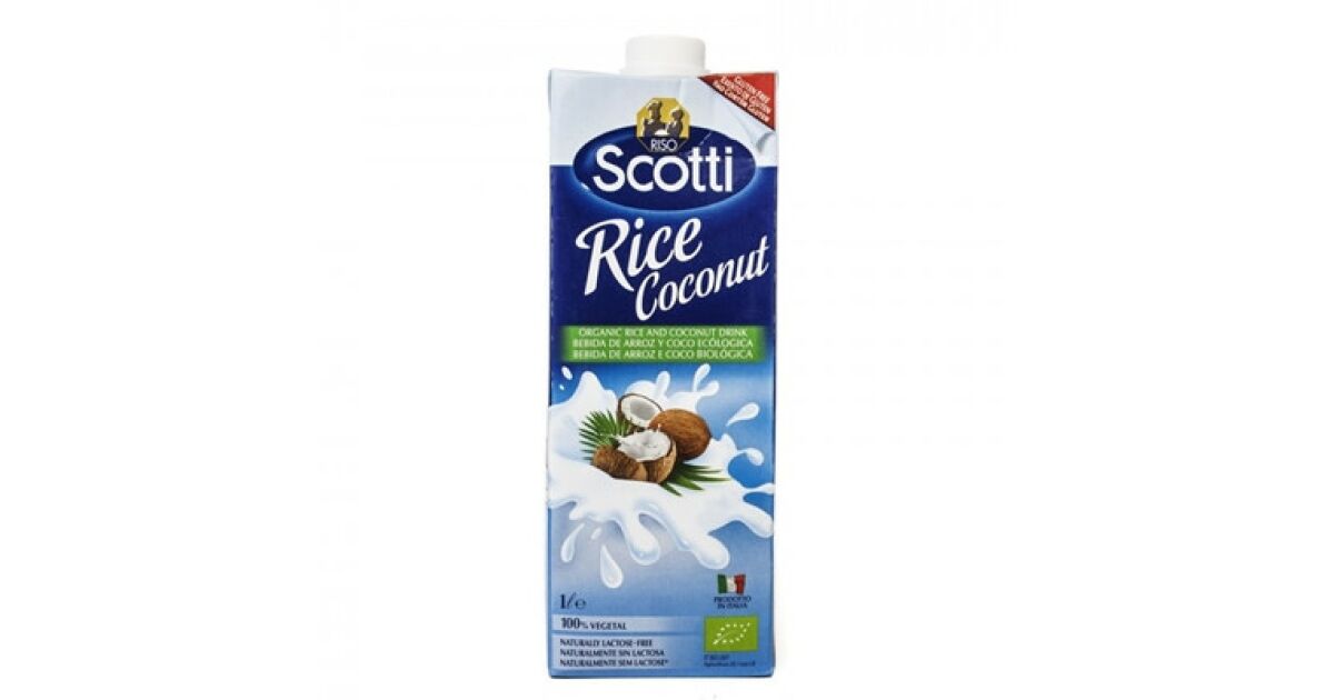 Riso Scotti bio rizsital kókusszal 1000 ml | Pepita.hu