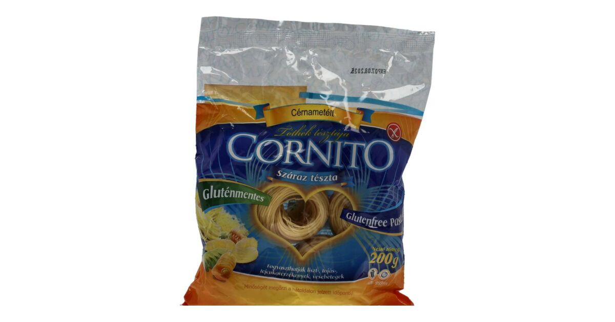 CORNITO GLUTÉNMENTES TÉSZTA CÉRNAMETÉLT | Pepita.hu