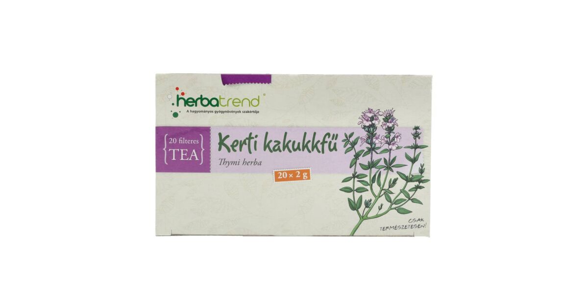 HERBATREND KERTI KAKUKKFŰ FITERES TEA | Pepita.hu