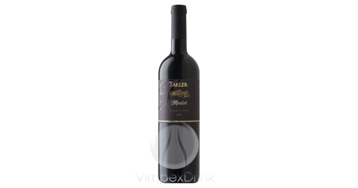 Takler Szekszárdi Merlot 0,75l PAL | Pepita.hu