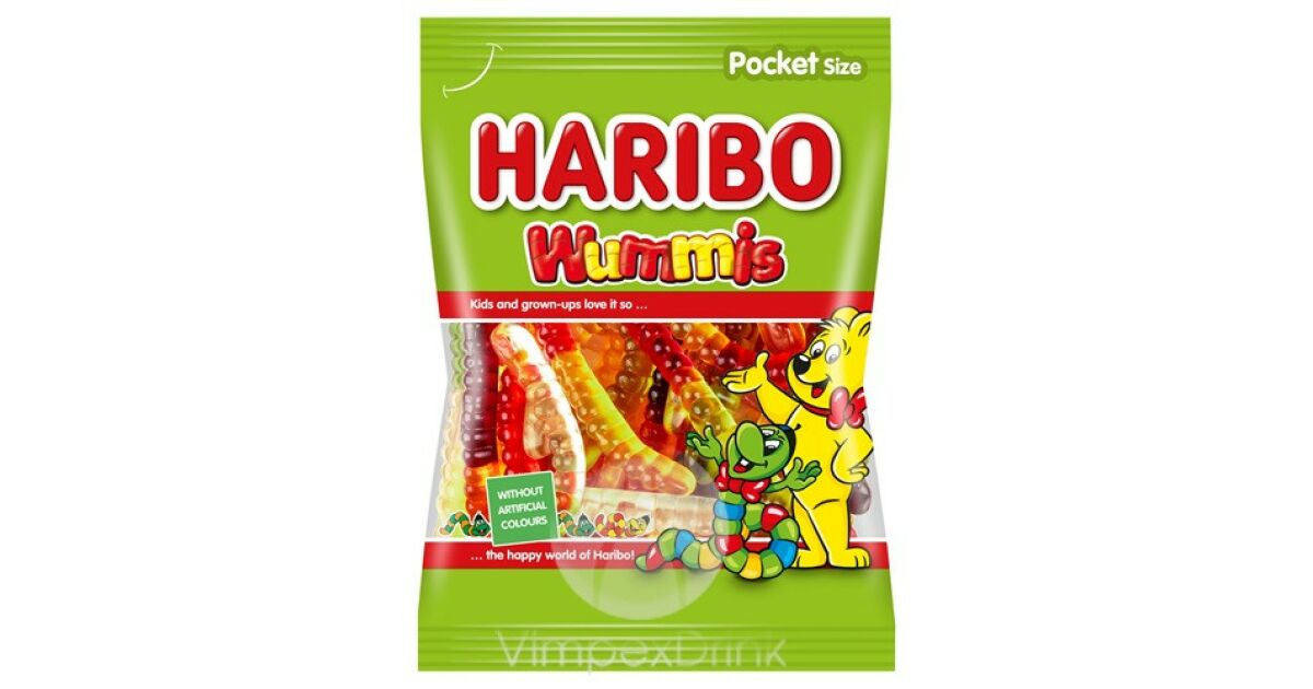 Haribo gumicukor Wummis kukac 100g | Pepita.hu