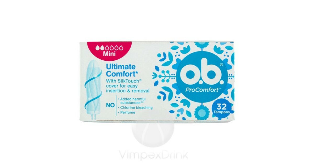 OB tampon Procomfort Bloss. 32db Mini | Pepita.hu
