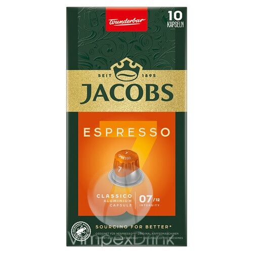 Jacobs NCC Espresso 7 Classico kapszula 10db 52g | Pepita.hu