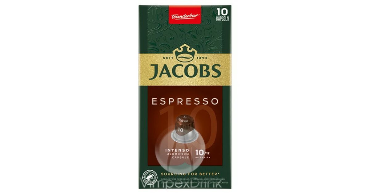 Jacobs NCC Espresso 10 Intenso kapszula 10db 52g | Pepita.hu