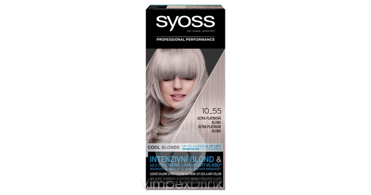 Syoss Color hajfesték 10-55 U. Plat.szőke | Pepita.hu