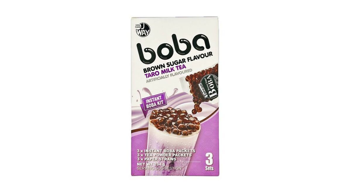 JWAY Boba Taro Milk Tea Boba tea készítő 3db-os szett 234g | Pepita.hu