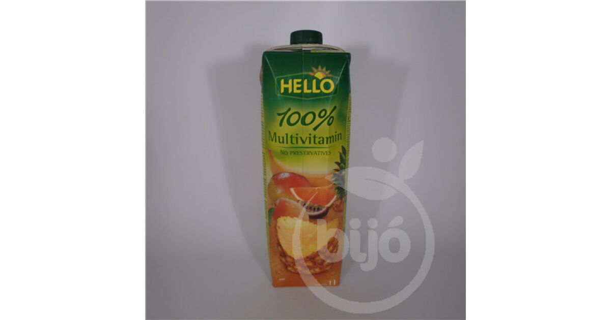 Hello multivitamin 100% 1000 ml | Pepita.hu
