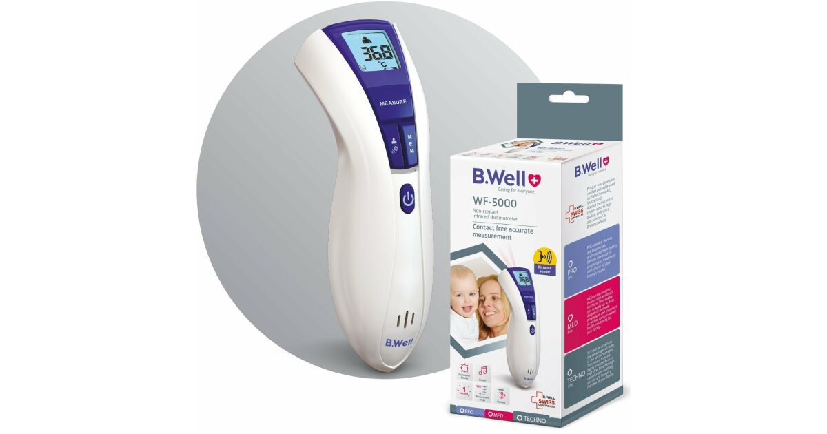 Termometru medical, electronic cu infrarosu, non-contact ...