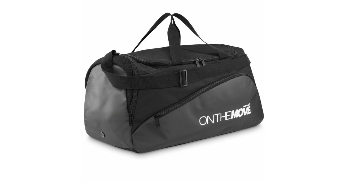 Geanta sport, Zagatto®, Neagra, 54x28x26 cm, 39L, Impermeabila, Pentru ...