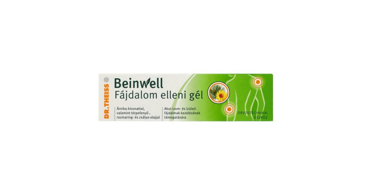 DR.THEISS BEINWELL FÁJDALOM ELLENI GÉL | Pepita.hu
