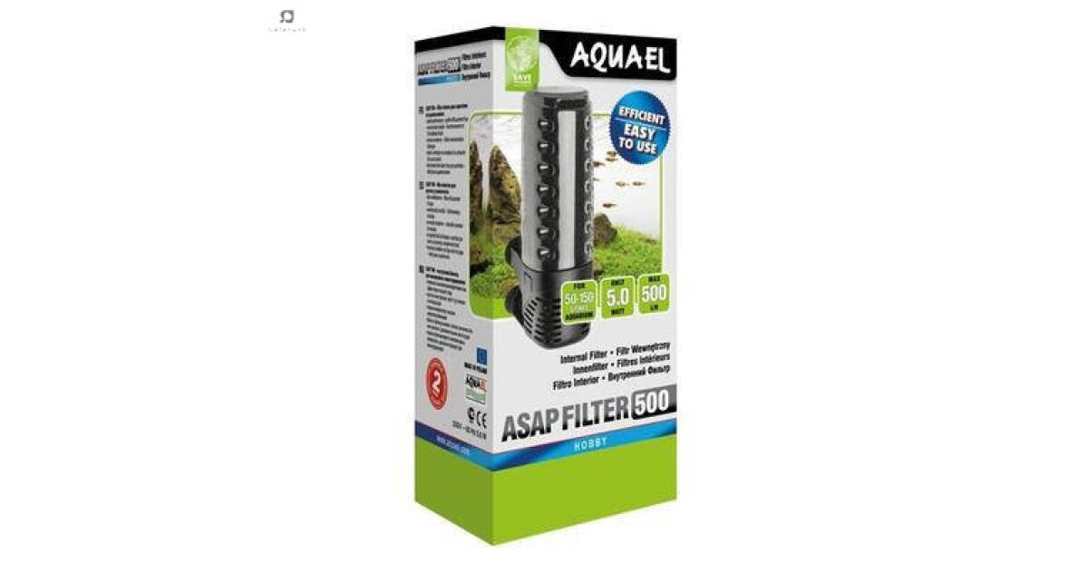 AquaEl ASAP Filter 500 - Belső szűrő teknős terráriumokba | Pepita.hu