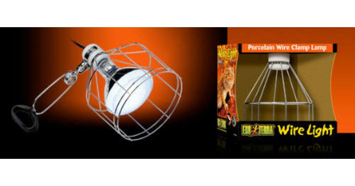 Exo-Terra Wire light Small - Drót lámpabúra terráriumba 150W (S) | Pepita.hu