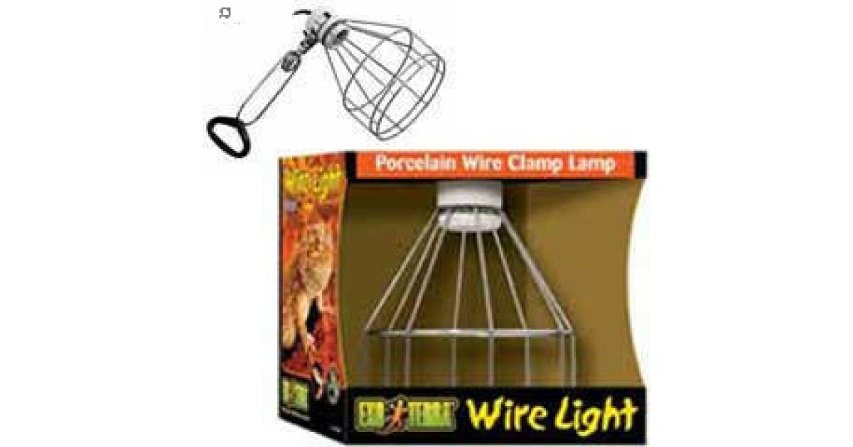Exo-Terra Wire light Small - Drót lámpabúra terráriumba 150W (S) | Pepita.hu