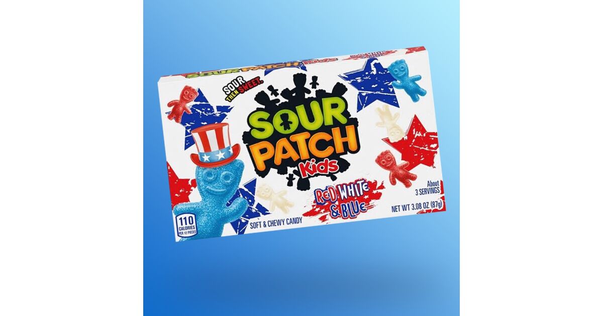 Sour Patch Kids Red White Blue édes-savanyú gumicukor 87g | Pepita.hu