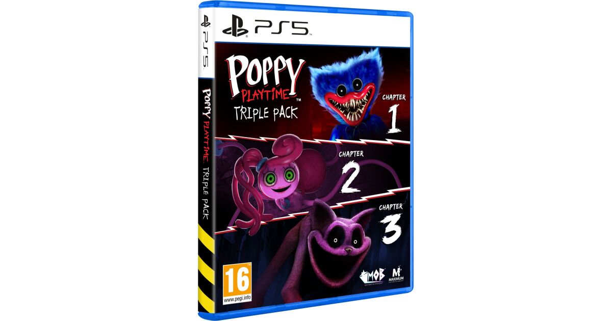 Poppy Playtime Triple Pack - PS5 (PC - Dobozos játék) | Pepita.hu