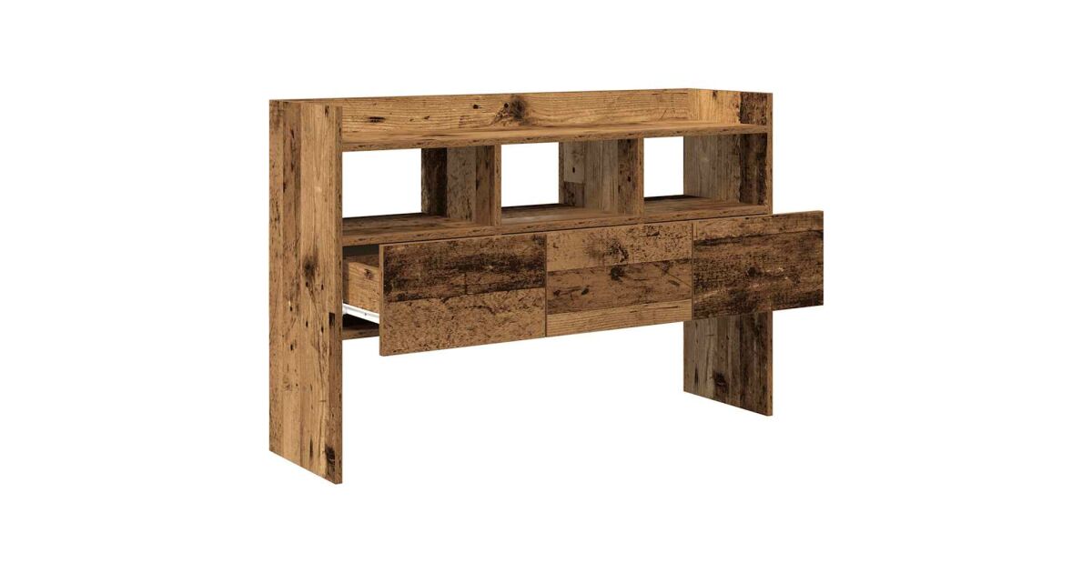 vidaXL Komód Régi fa 105x30x70 cm Gépelt fa | Pepita.hu