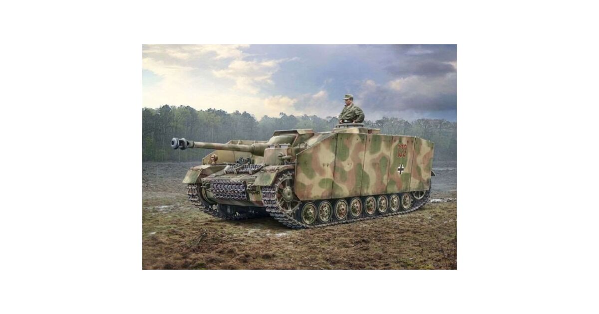 Italeri Sd.Kfz.167 Sturm geschutz IV Műanyag tank makett 1:35 (223 ...