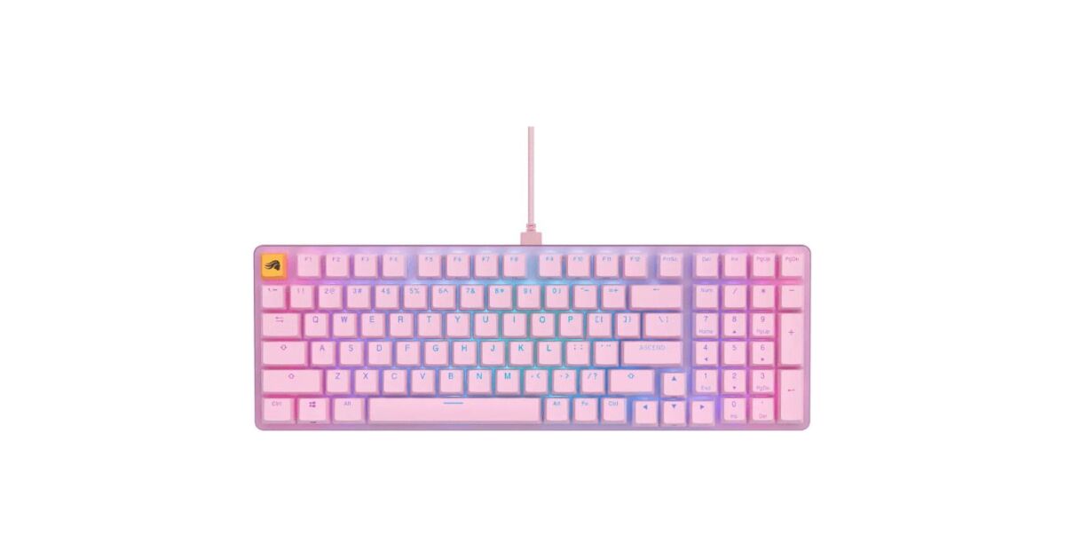 Glorious GMMK 2 Full-Size Keyboard - Fox Switches, ANSI-Layout ...
