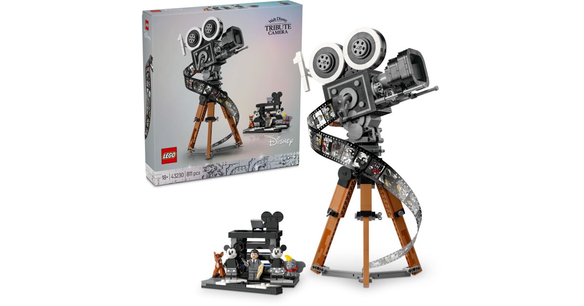 LEGO® Disney Kamera Walt Disney tiszteletére 43230 (5702017866956 ...