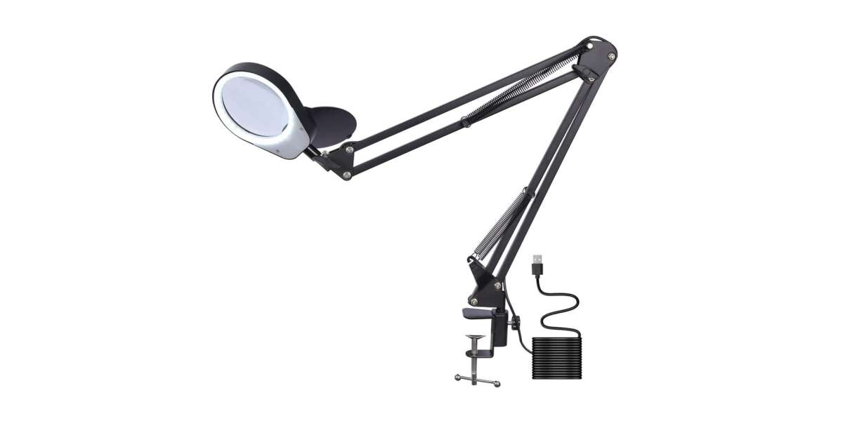 Vélemények: Timeless Tools Asztalra szerelhető, 2 lencsés, LED-es ...