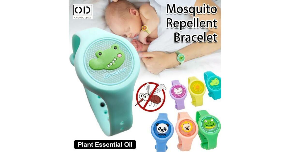 Bratara Impotriva Tantarilor si Insectelor, pentru Copii, cu luminare ...