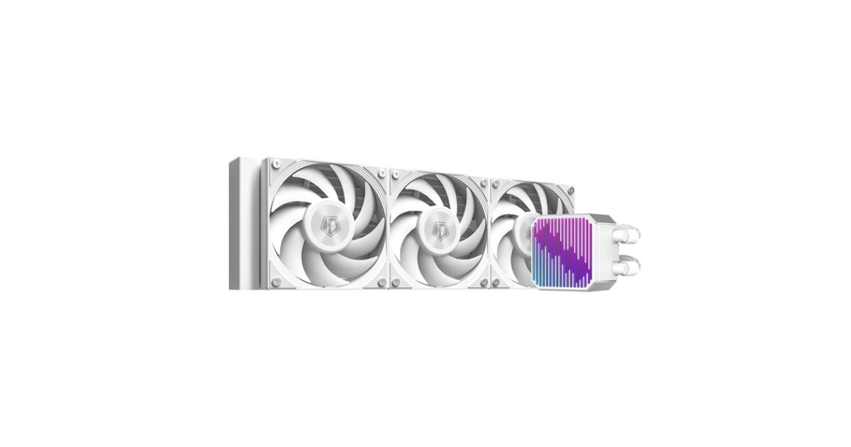 ID-Cooling CPU Water Cooler DX360 MAX WHITE 32.5dB max. 144,41 m3/h ...