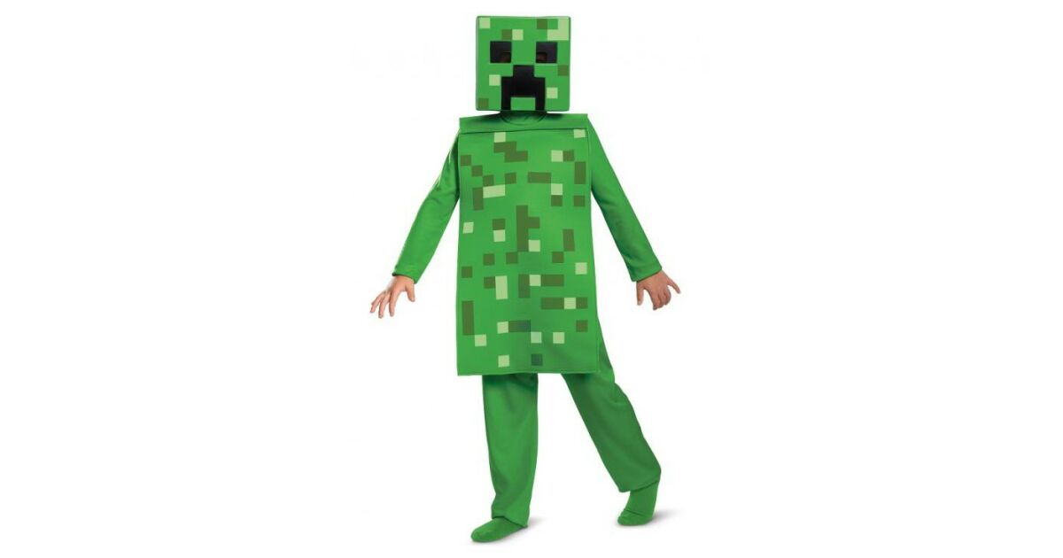 Minecraft Creeper Classic jelmez 4-6 év | Pepita.hu