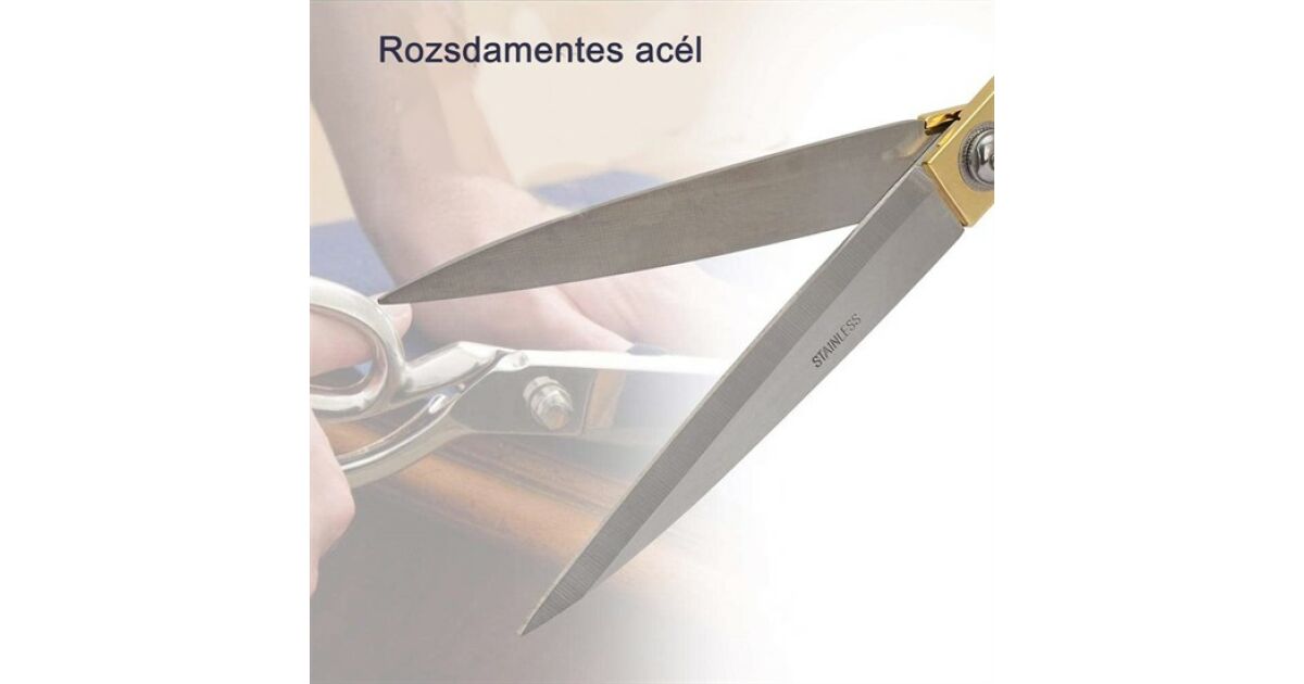 Vielseitige Schneiderschere - 12,5 cm x 25 mm Schneide | Pepita.com