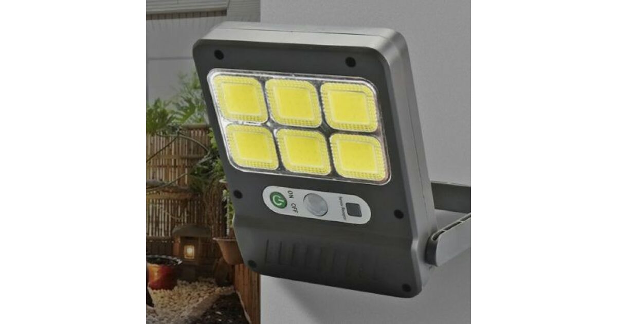 Lampă solară de exterior Worthair WA22-02 cu 72 LED-uri, telecomandă și ...