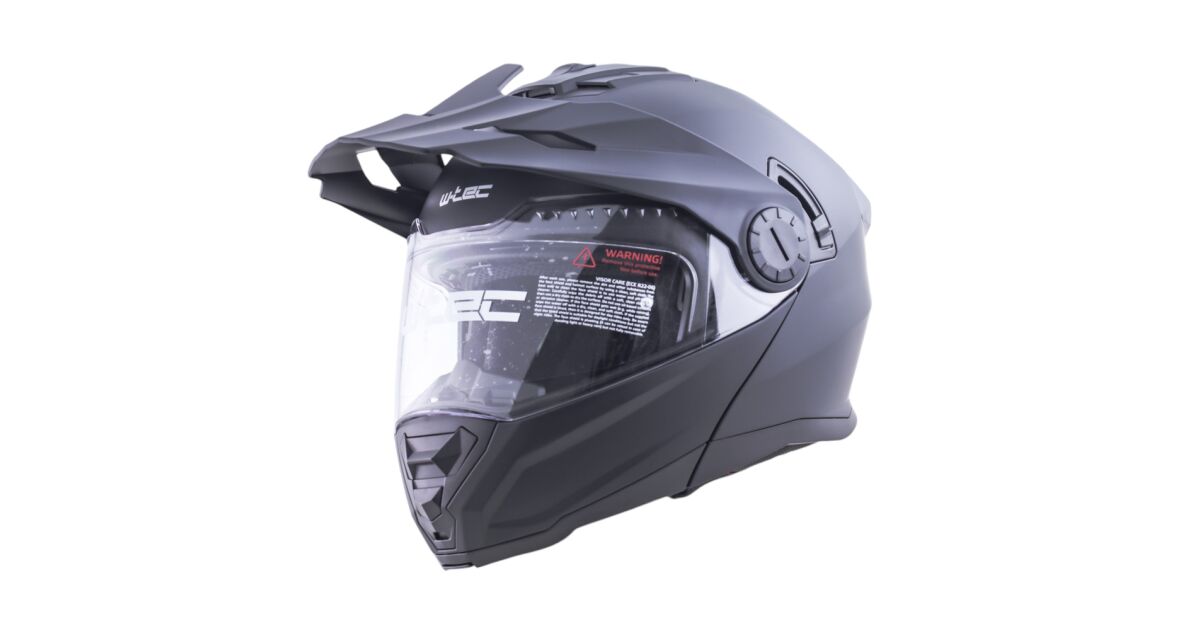 Flip-up enduro bukósisak W-TEC Biscaia P/J matt fekete L(59-60) | Pepita.hu