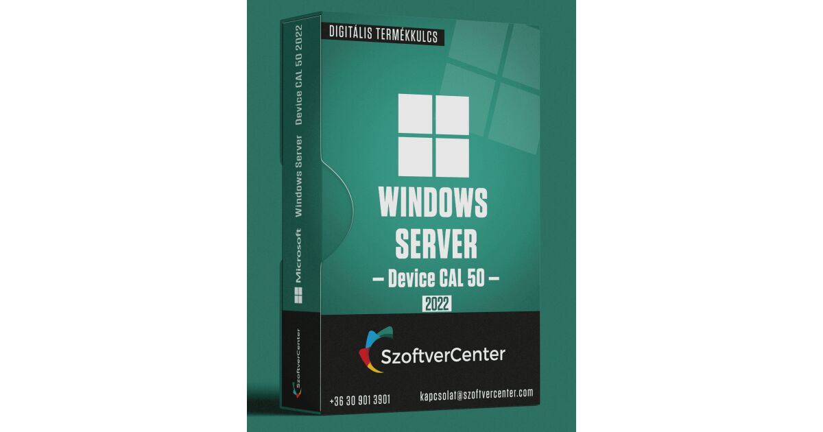 Microsoft Windows Server 2022 Device CAL [50] (R18-06433) | Pepita.hu