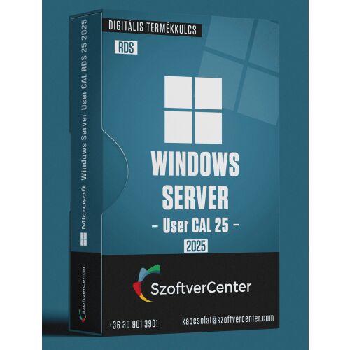 Windows Server User CAL [RDS] [25] 2025 | Pepita.hu