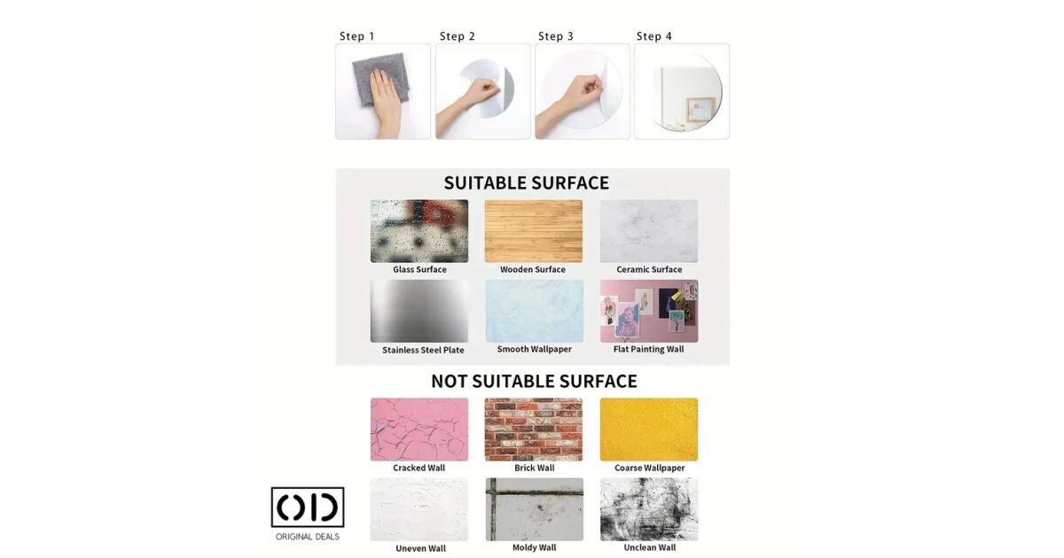 Oglinzi Acrilice Autoadezive pentru Decorul Peretilor si a Mobilierului ...