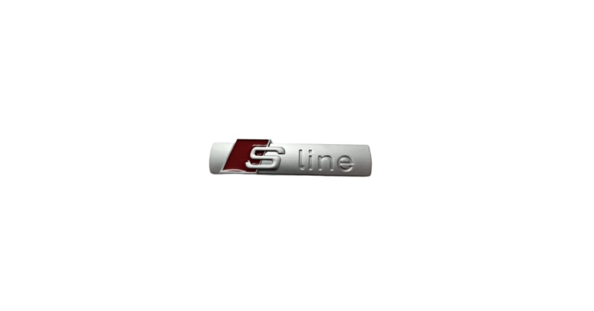 Audi S line Emblem selbstklebend matt | Pepita.com