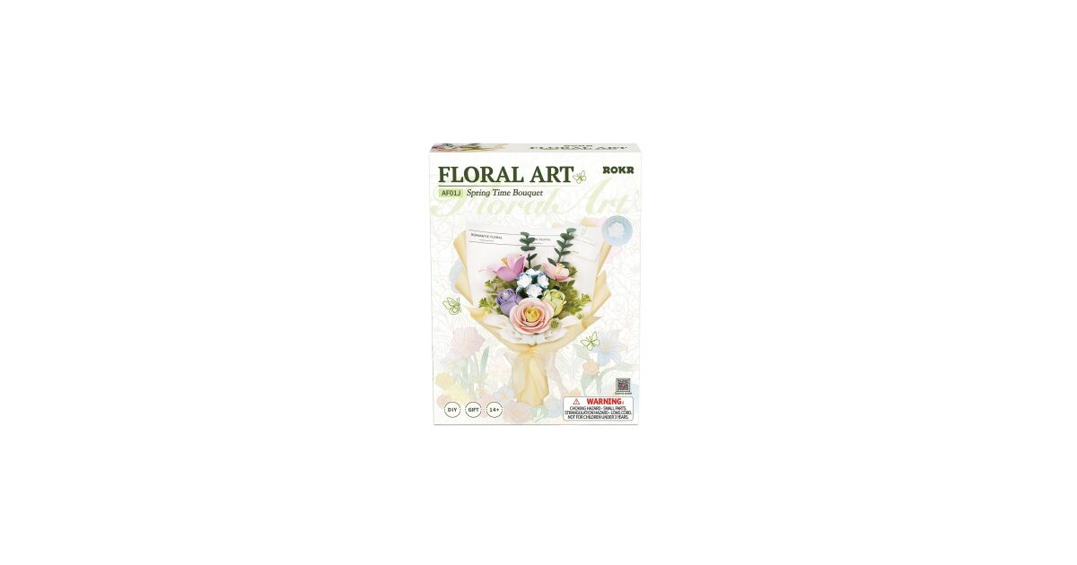 3D puzzle, tavaszi csokor, ROKR, 165 db | Pepita.hu