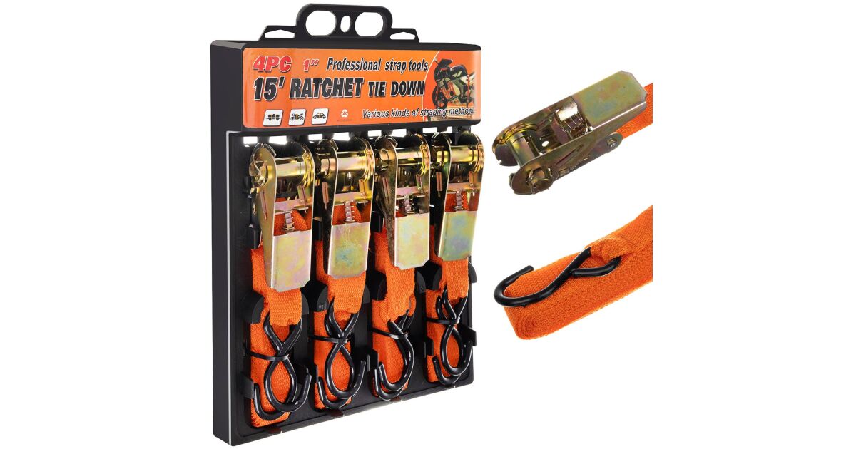 4 darabos racsnis spanifer készlet – 600-700 kg teherbírás, 410 x 2,5 ...