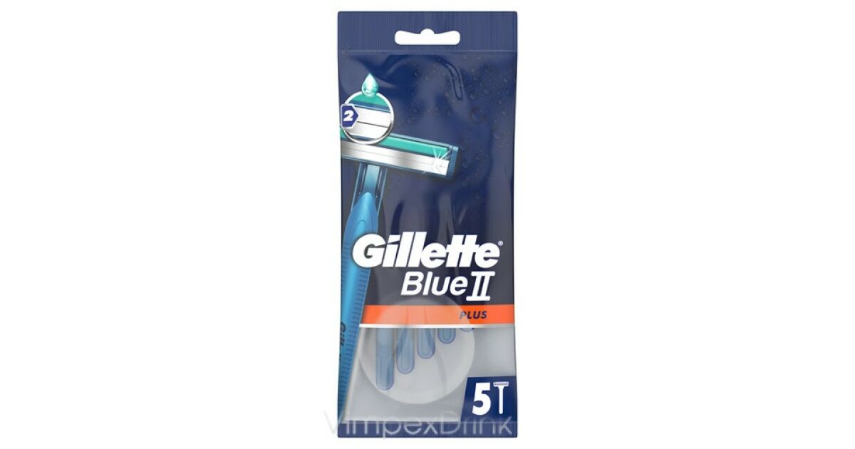 Gillette Blue II Plus eldobható borotva 5db | Pepita.hu