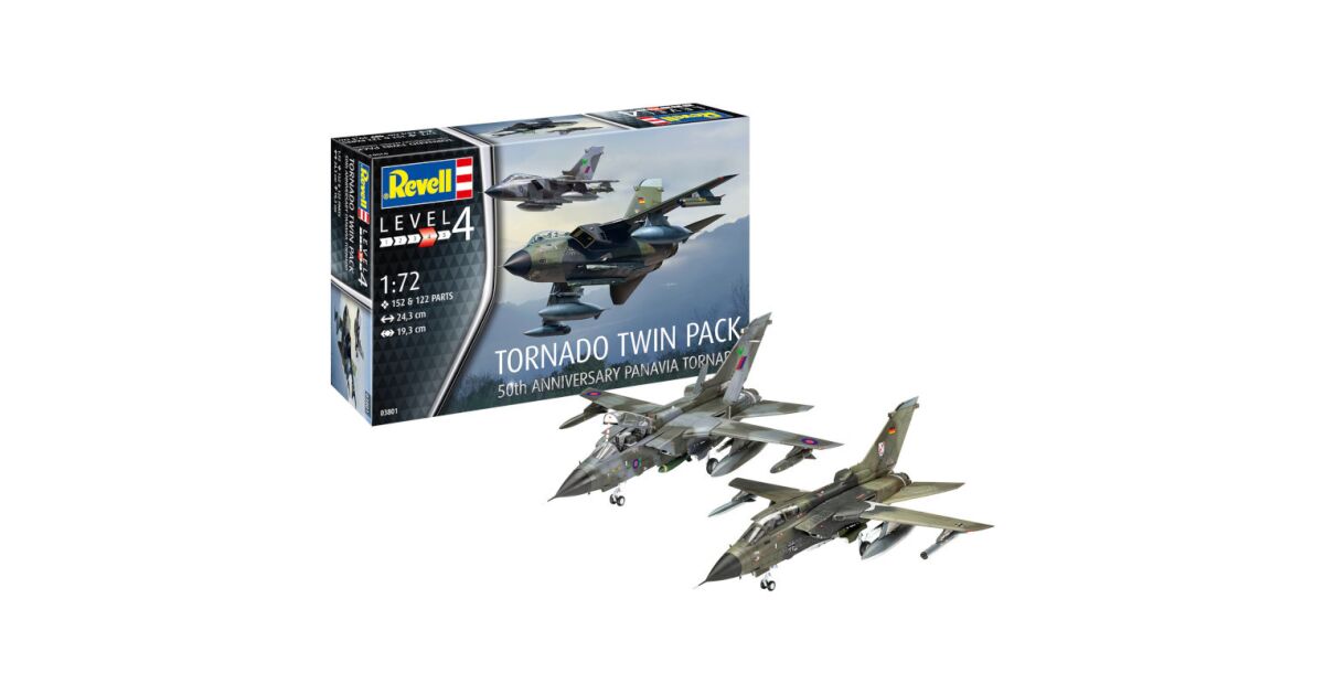 Revell Tornado Twin Pack 50th Anniversary 1:72 makett készlet ...