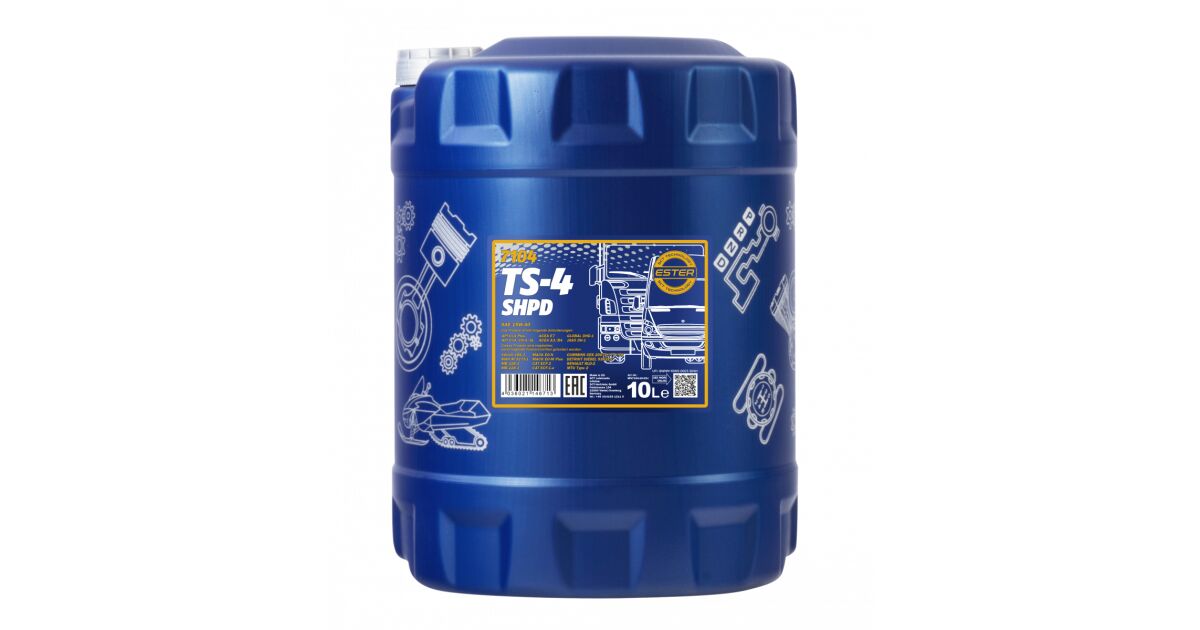 MANNOL TS-4 SHPD 15W-40 7104 10L engine oil | Pepita.com