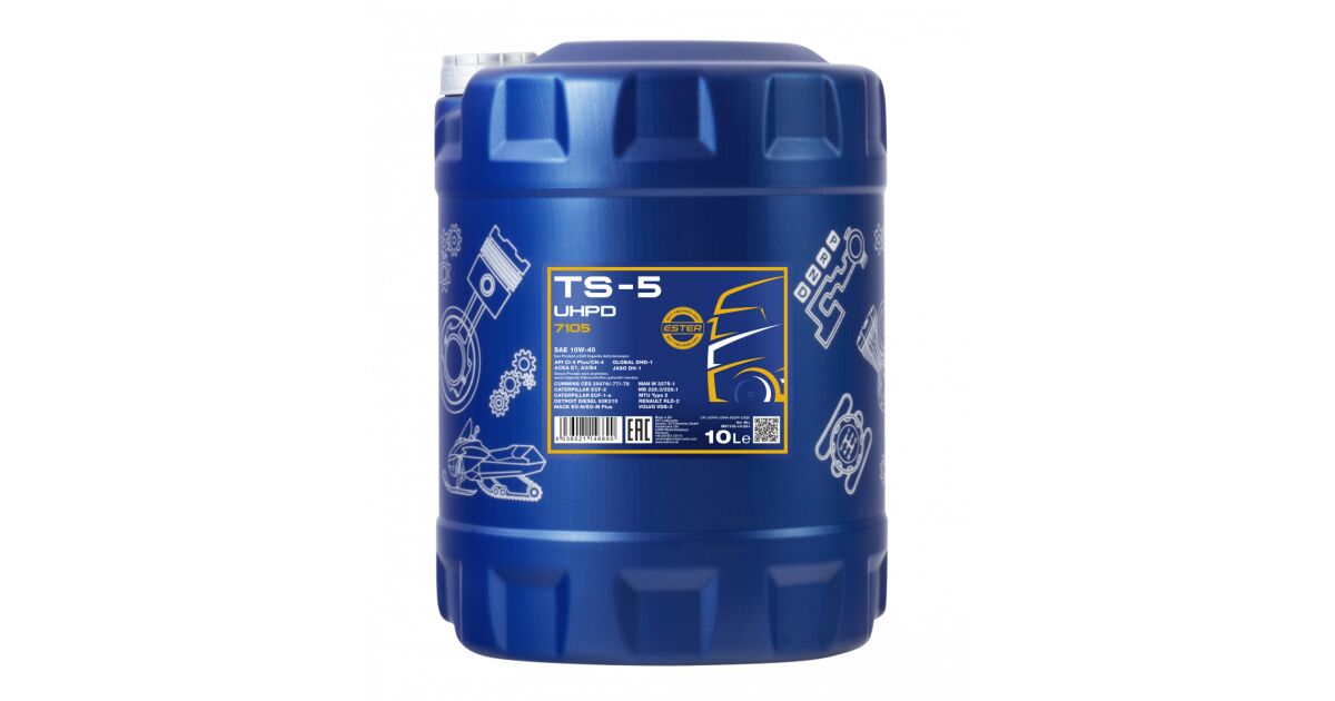 MANNOL TS-5 UHPD 10W-40 7105 10L моторно масло | Pepita.com