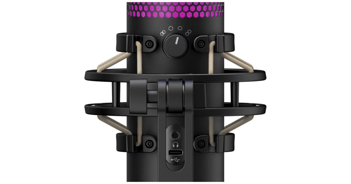 Microfon hyperx quadcast - , , stereo/omnidirectional/cardioid ...