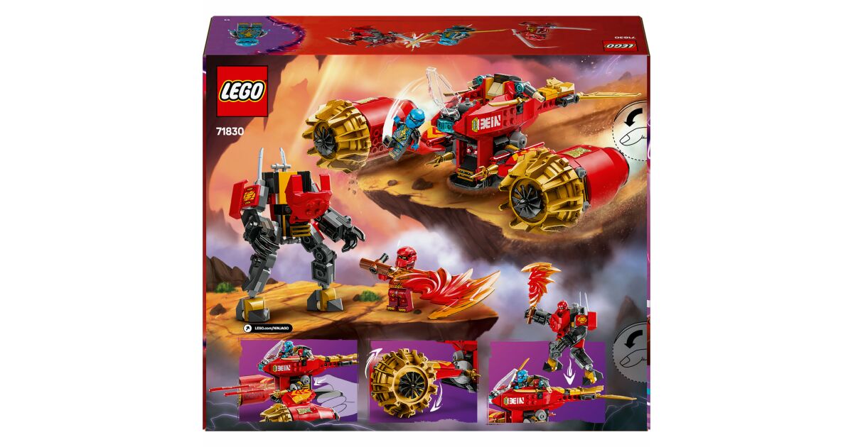 LEGO® NINJAGO® Robot Kaia ścigający burzę 71830 | Pepita.com