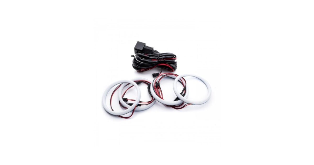 Kit Angel Eyes LED COTTON BMW E90 NFL 2x100mm + 2x120mm - az eredeti ...