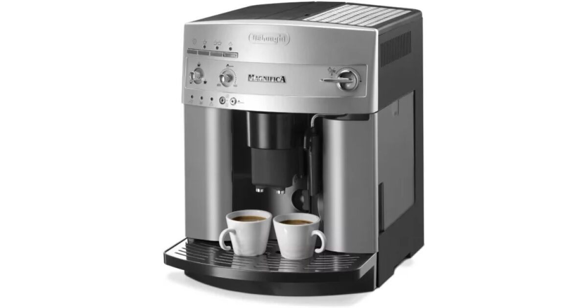 DeLonghi ESAM 3200.S 1,8 L, 1350 W ezüst-fekete automata kávéfőző gép ...
