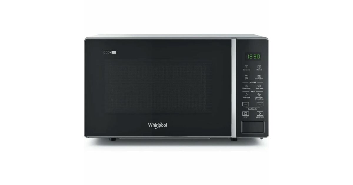 Whirlpool Cook20 MWP 203 SB Szabadonálló Grillezős mikrohullámú sütő 20 ...