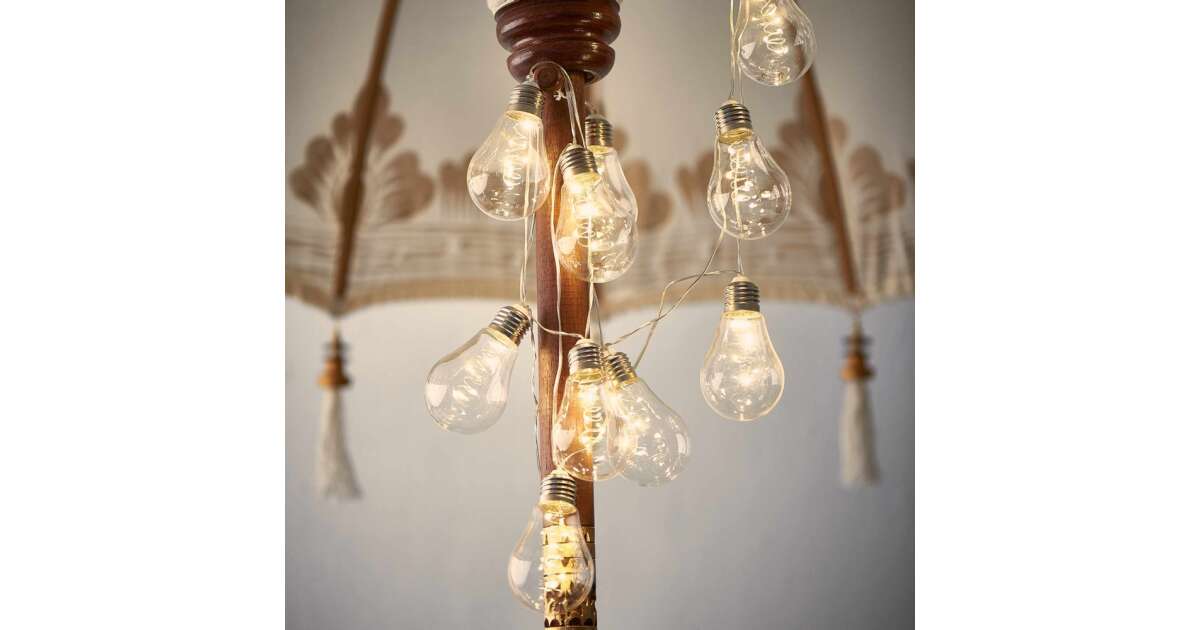 BULB LIGHTS égősor villanykörték LED, 10 égős | Pepita.hu