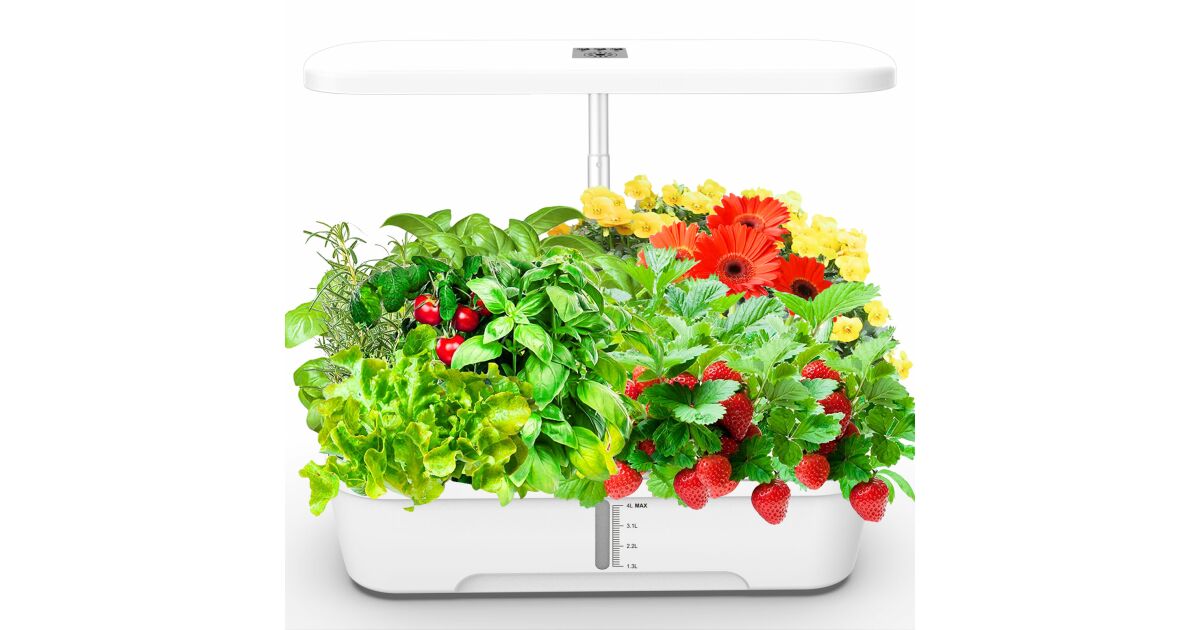 Sistem de cultivare hidroponica, ghiveci inteligent, jardiniera smart ...