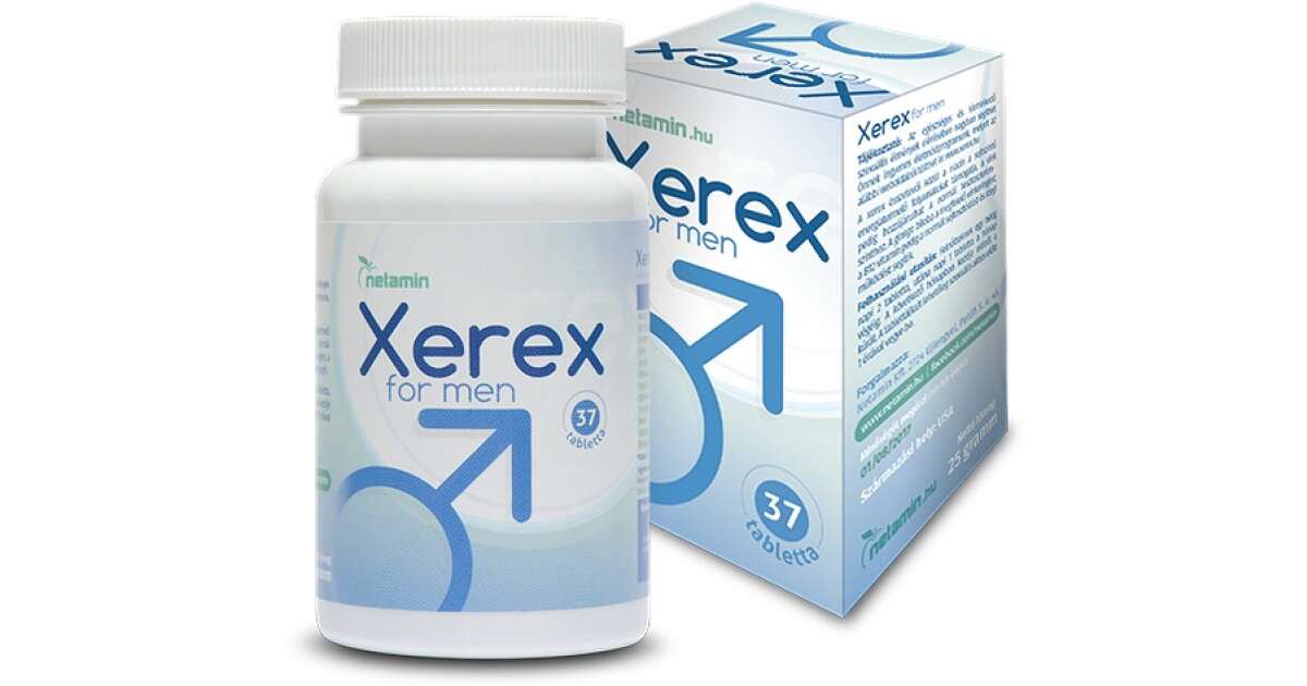 Xerex for men étrend-kiegészítő (37db) | Pepita.hu