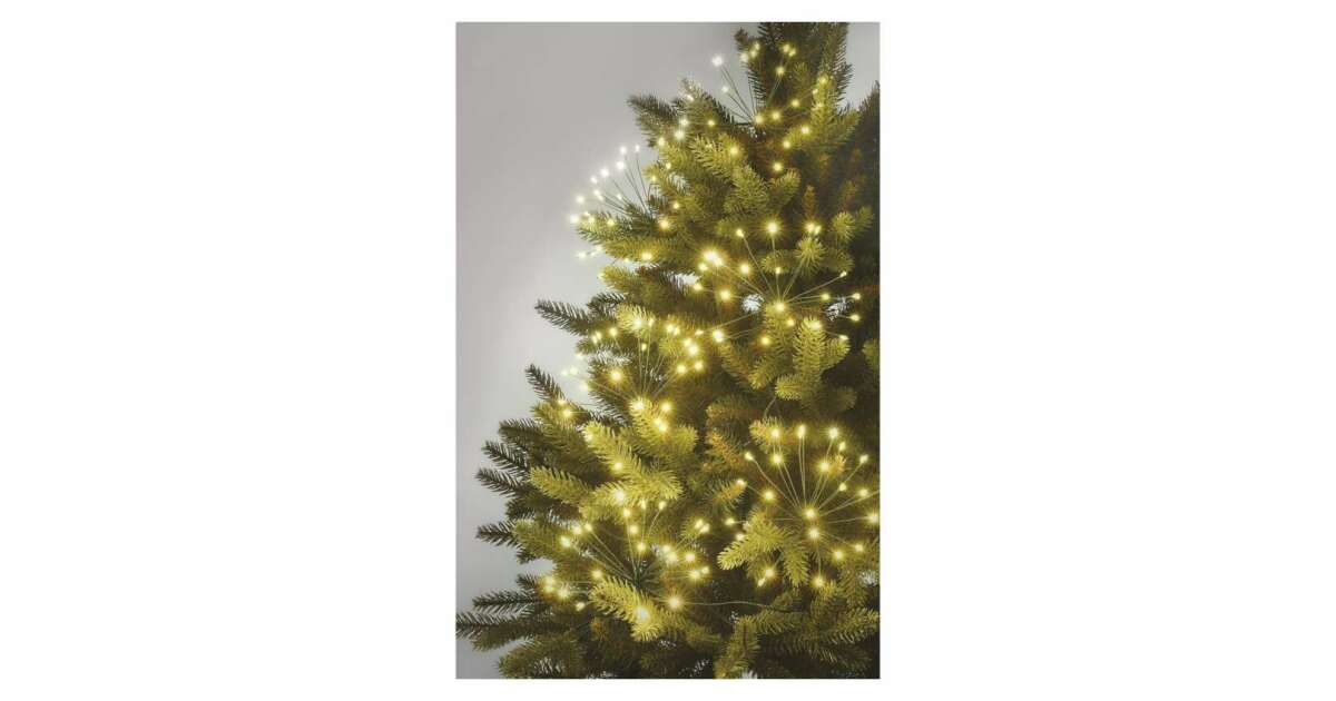 LED string lights - trusses, nano, 5.2 m, indoor, warm white, timer ...